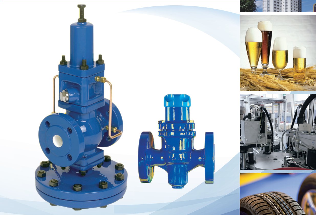 Spirax Sarco self-acting pressure reducing valve: industrial fluid ...